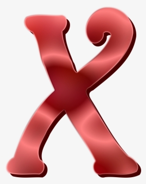 This Free Icons Png Design Of Alphabet 12, Letter X - 1895x2400 PNG ...