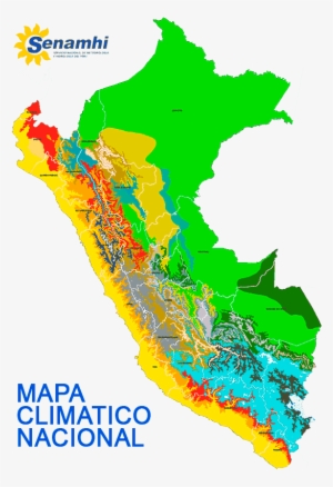 Peru Climate Zones Map - Peru - 560x801 PNG Download - PNGkit
