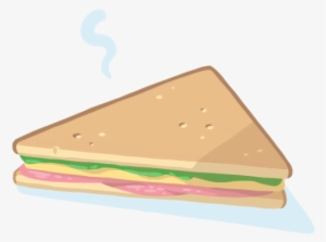 Sandwich Clipart Triangle Sandwich - Fast Food - 1000x500 PNG Download ...