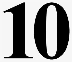 10 Number Free Png Image - Times New Roman 1 Black Numbers - 800x640 ...