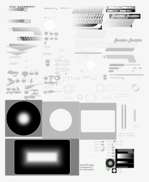 Pc / Computer - Halo Hud Sprites - 974x1178 PNG Download - PNGkit