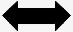 Bidirectional Arrow - - Arrow Pointing Right And Left - 980x432 PNG ...