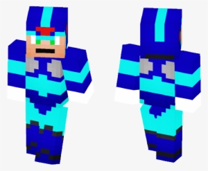 Megaman X - Minecraft - 584x497 PNG Download - PNGkit