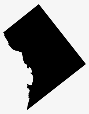 District Of Columbia State Shape - 600x600 PNG Download - PNGkit