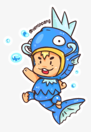 Magikarp Kid / Magrimp - Magikarp - 303x439 PNG Download - PNGkit