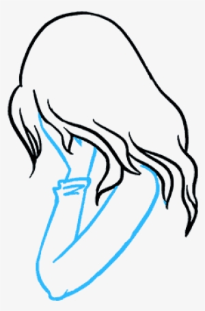 How To Draw Sad Girl Crying - Draw A Girl Crying - 680x678 PNG Download ...