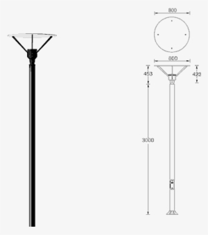 Syndy Symmetrical Post Top Conventional Dwg - Symmetry - 600x470 PNG ...