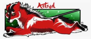 Astryd Laying Down Redo - Illustration - 1488x732 PNG Download - PNGkit