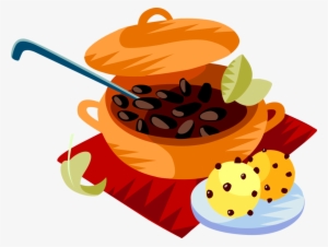 Vector Illustration Of Feijoada, Brazilian National - Feijoada Cartoon ...
