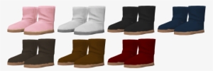 Ugg Boots By Reina - The Sims 4 - 1280x439 PNG Download - PNGkit