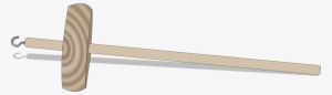 Spindle Whorl Yarn Spinning Wool - Spindle Clipart - 1186x340 PNG ...