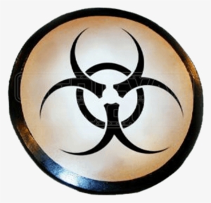 Wooden Biohazard Shield - Hazardous Waste Logo Png - 550x550 PNG ...