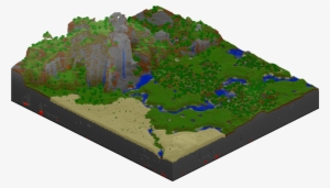 Minecraft - Miscellaneous - Minecraft Foliage Color Map - 1360x590 PNG ...