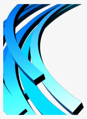 Animated Abstract Blue Curves Overlay - Overlay Geometric - 640x360 PNG ...