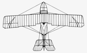 Old Plane Top View - 600x368 PNG Download - PNGkit