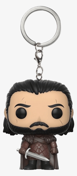 Jon Snow Season 6 Pocket Pop Keychain - Funko Keychain Jon Snow ...