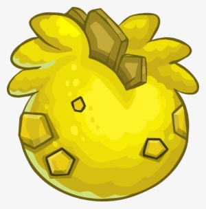 Yellow Puffle Egg - Puffle Egg - 772x783 PNG Download - PNGkit