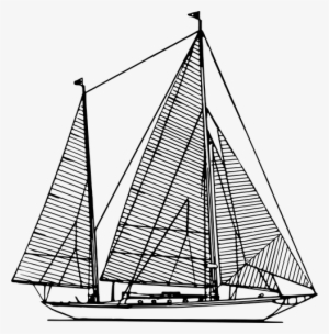 Boat High-quality Drawing - Zeilboot Tekening - 492x500 PNG Download ...