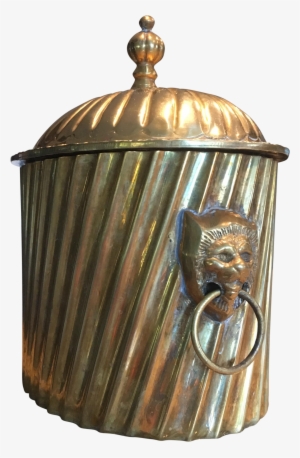 Mid Century Solid Brass Lions Head Hinged Box - Brass - 2007x3068 PNG ...