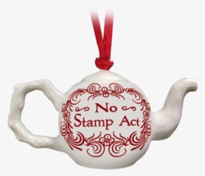 No Stamp Act Tea Pot Ornament - Tea - 432x432 PNG Download - PNGkit