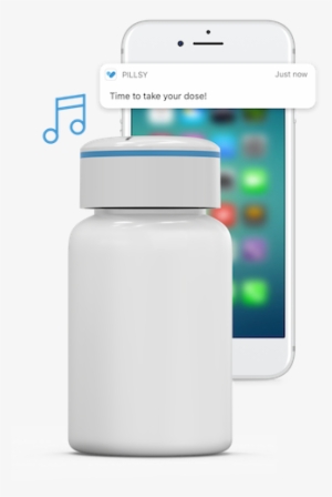 Smart Pill Bottle With Automatic Tracking And Reminders - Via Global ...