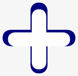 White And Blue Addition Symbol Clip Art - Addition Png - 600x584 PNG ...