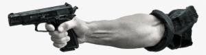 Arm Pointing Gun - Arm With Gun Png - 960x574 PNG Download - PNGkit