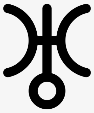 Uranus Symbol Filled Icon - Simbolo De Urano Png - 1600x1600 PNG ...
