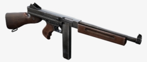 Thompson M1a1 Png - 600x281 PNG Download - PNGkit