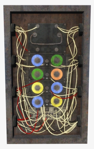 Fo4 Vault Control Panel - Wire - 1240x1080 PNG Download - PNGkit