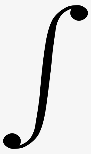 6848425 - Integral Symbol - 2000x3208 PNG Download - PNGkit