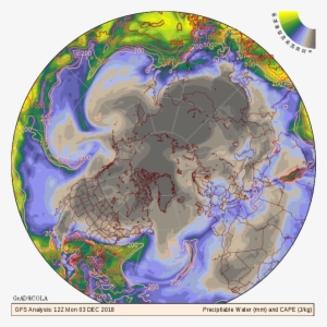 Gfs Forecast Of Convective Available Potential Energy - Earth - 800x620 ...
