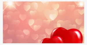 Fondos De Corazones Difuminados - 1050x550 PNG Download - PNGkit