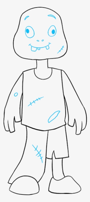How To Draw Zombie - Drawing - 680x678 PNG Download - PNGkit