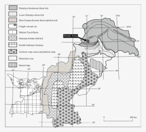 Tectonic Map Of Pakistan , Showing Location - Diagram - 850x784 PNG ...