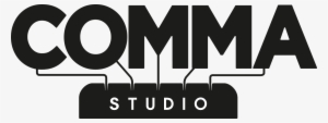 Comma Studio Has A Brand New Logo - Logo - 1600x605 PNG Download - PNGkit