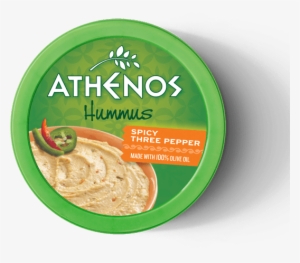 Hummus - Athenos Hummus Spicy Three Pepper - 530x466 PNG Download - PNGkit