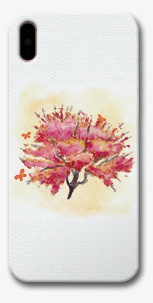 Butterfly Bush Apple Iphone X Case - Zinnia - 1000x1000 PNG Download ...