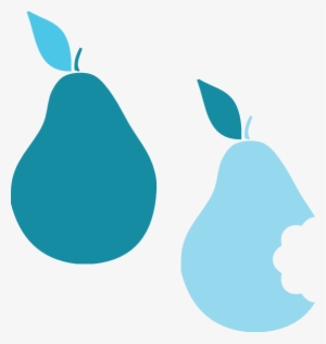 Small - Bitten Pear Clipart - 564x595 PNG Download - PNGkit