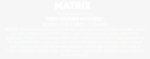Matrix Tm Thermal Bonded Cushion "fiber Cushion With - Cushion ...