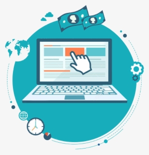 Ppc - Pay Per Click Infographic - 749x779 PNG Download - PNGkit