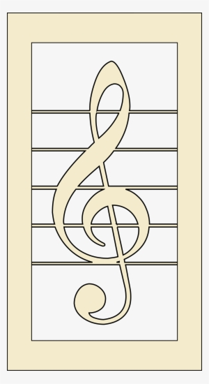 Big Image - Violin Key Vector - 1309x2400 PNG Download - PNGkit