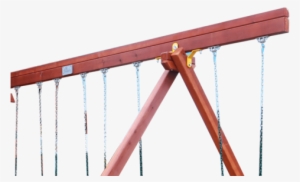 Swing Beam Header - Backyard Playworld - 480x372 PNG Download - PNGkit