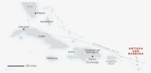 Map Of Barbuda - Map - 731x358 PNG Download - PNGkit