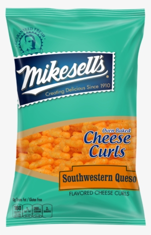 Southwestern Queso Cheese Curls - Mikesell's Southwestern Queso Oven ...