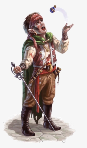Bom Turnvalor, Halfling Thief " - Halfling Pathfinder - 442x740 PNG ...
