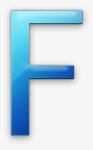 Letter F Png - Blue Letter F Png - 420x420 PNG Download - PNGkit