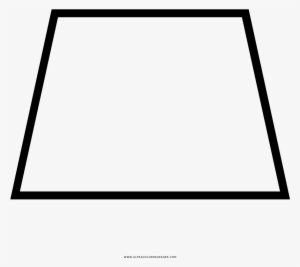 Trapezoid Coloring Page - Circle - 1000x1000 PNG Download - PNGkit