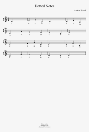 Sheet Music Notes Guide - Bass Clef - 1200x669 PNG Download - PNGkit