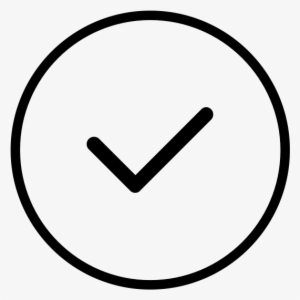 Check Mark Rubber Stamp - Check Mark Inside Circle - 600x600 PNG ...